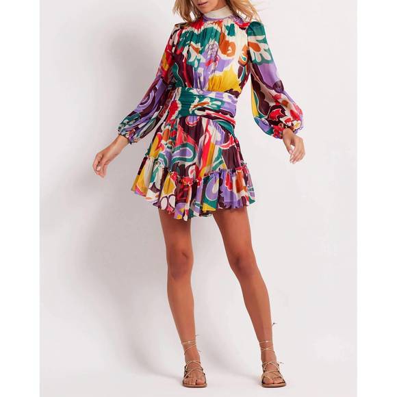 PatBO | Dresses | New Patbo Daydreamer Mini Dress In Print | Poshmark